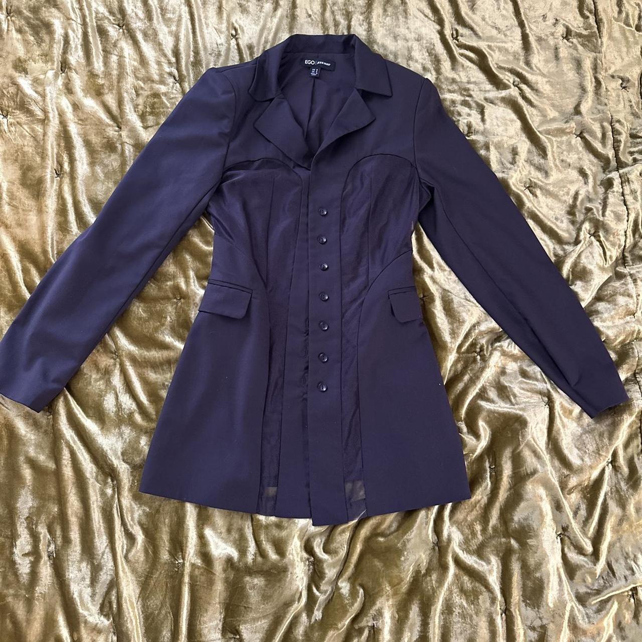 Dark brown (borderline black) mesh front... - Depop