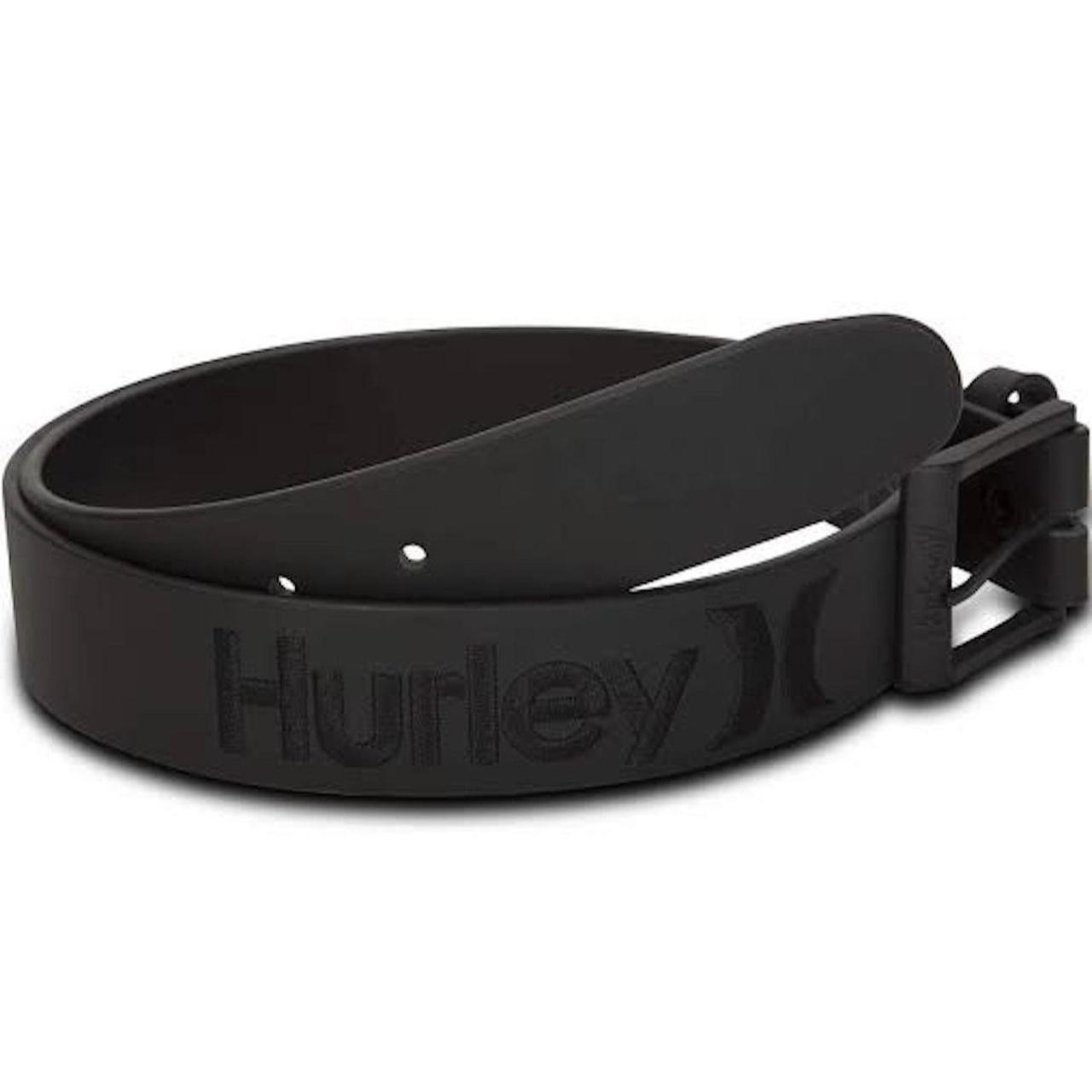 Hurley leather Belt Perfect condition, still with tags - Depop