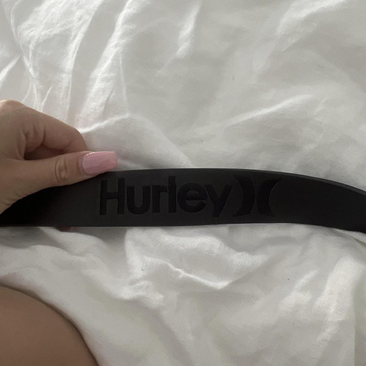 Hurley leather Belt Perfect condition, still with tags - Depop