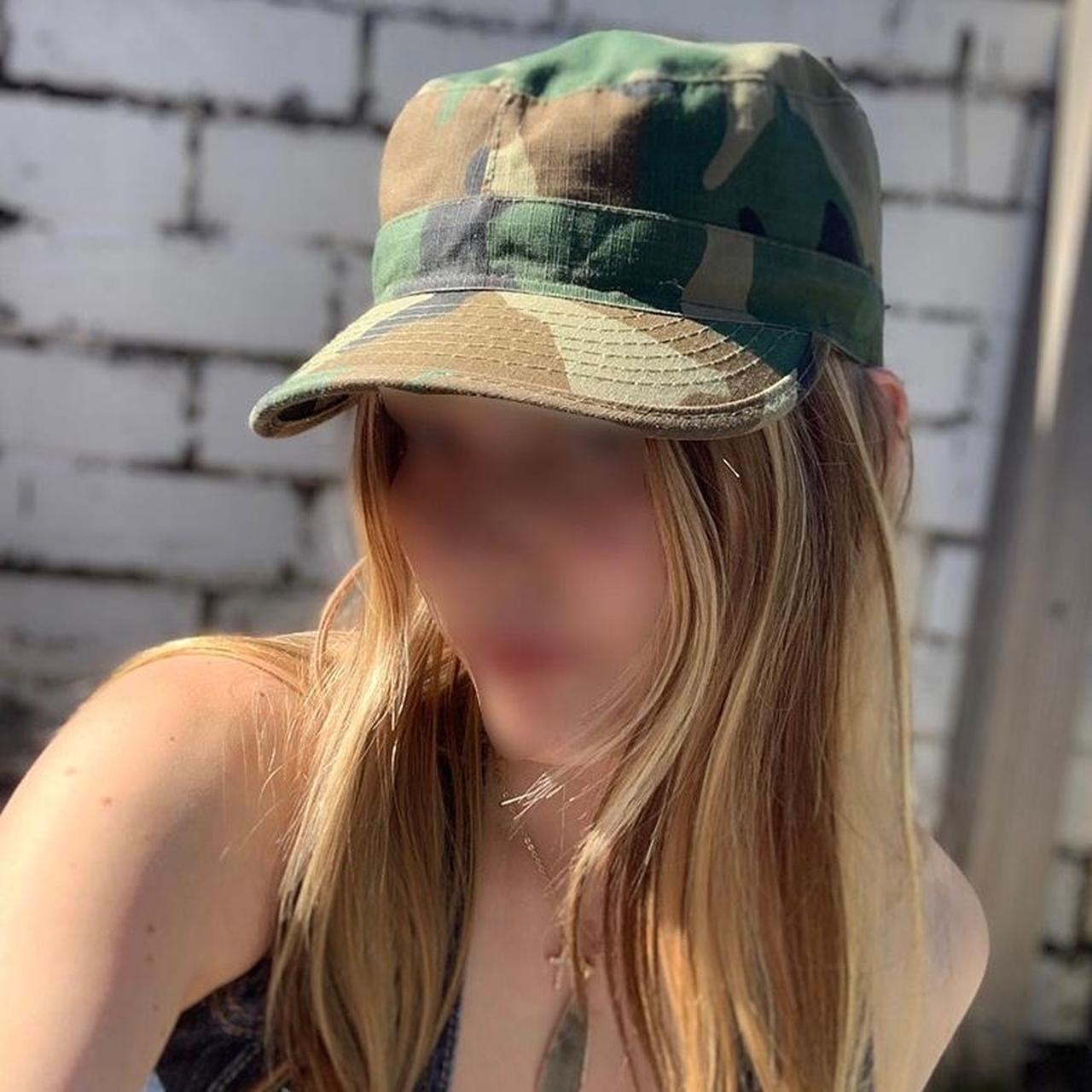 Khaki and green camo cap #camo #y2k #trooper | Depop