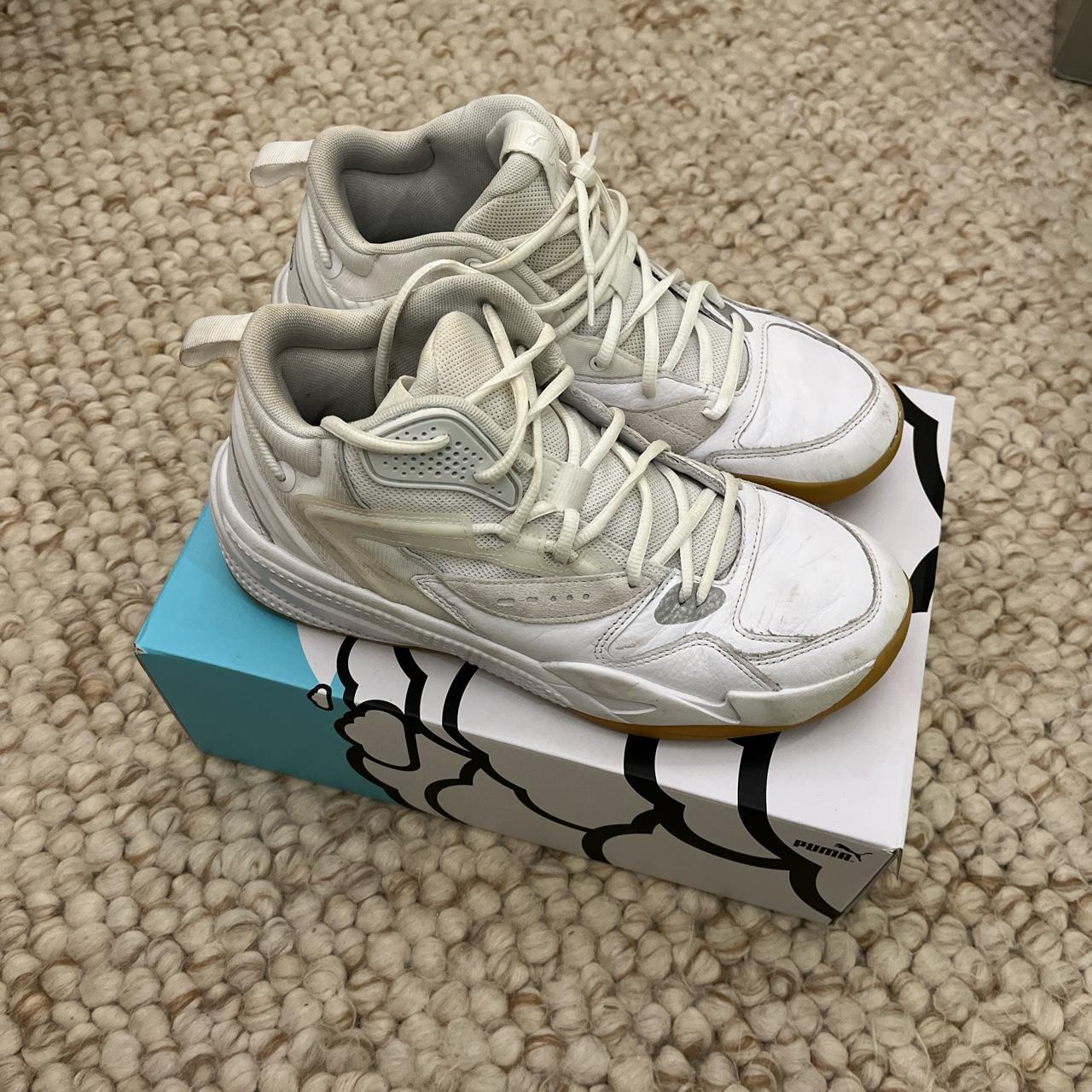 Puma J.Cole Dreamer Rs Mids All White Colourway No... - Depop