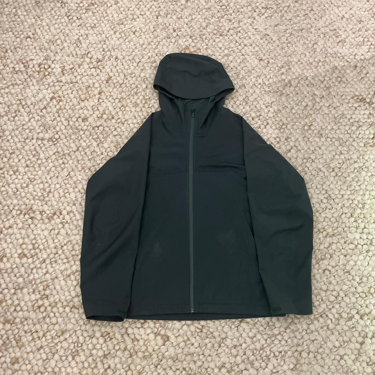 Green Uniqlo Blocktech Windbreaker Jacket Size... - Depop