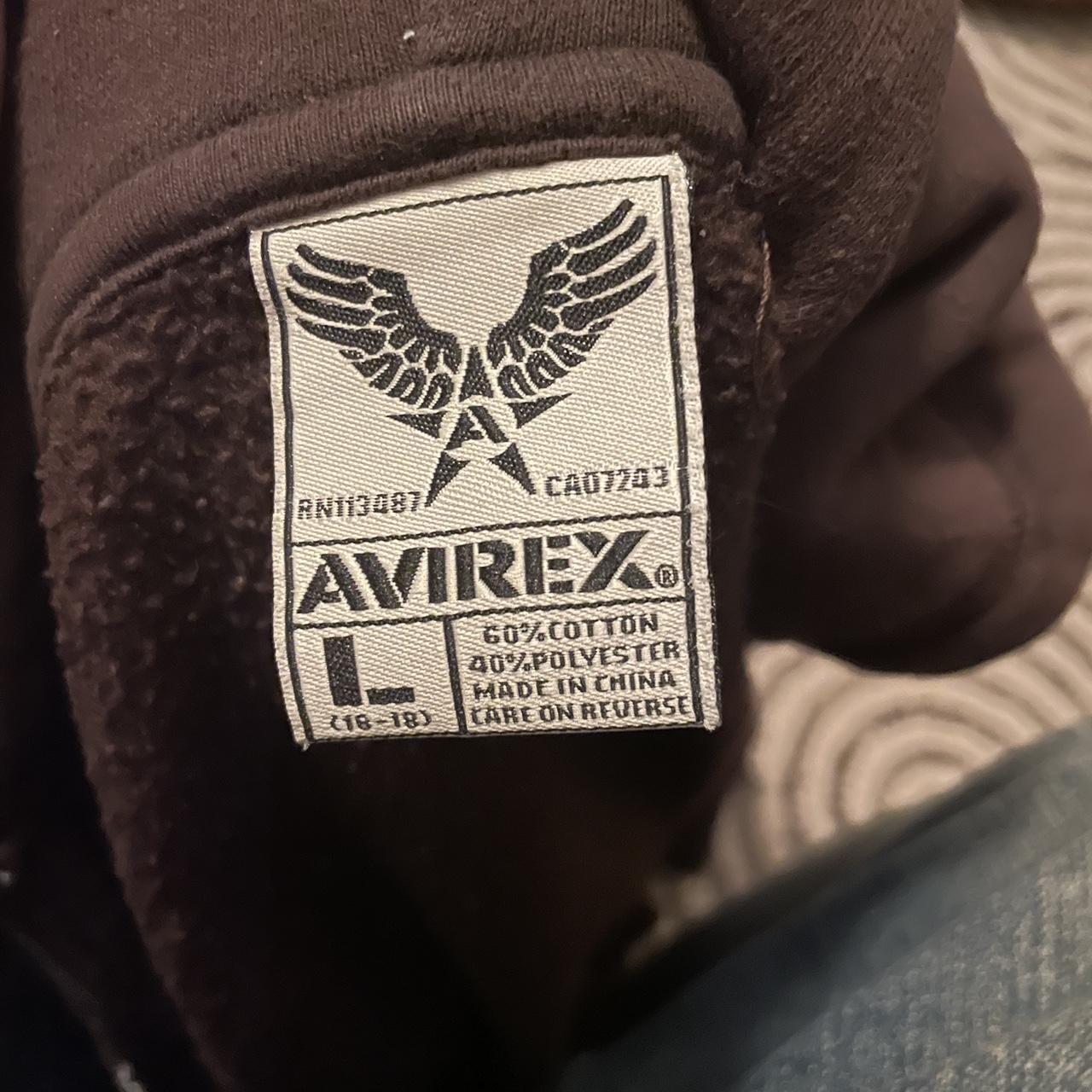 Large Avirex Hoodie Feel free to inquire about... - Depop