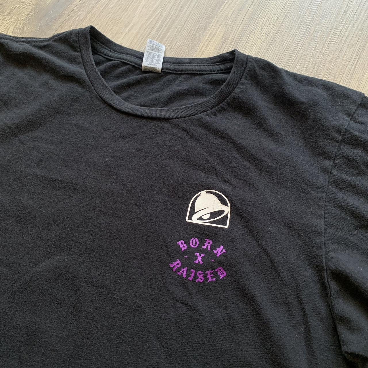 Taco Bell X Born X raised tshirt size M in good... - Depop