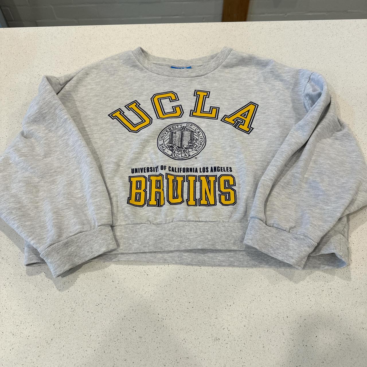 Genuine UCLA Crop Sweat Size S Lovingly worn in... | Depop