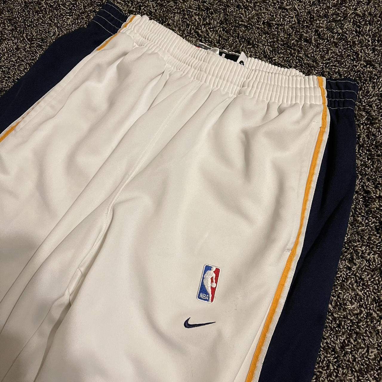 Vintage y2k Team Nike Warriors NBA basketball warm... - Depop