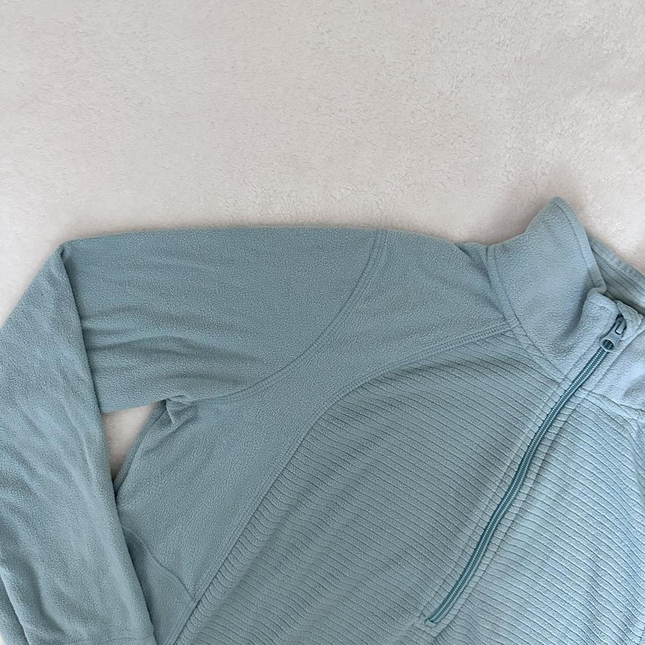 Light blue fleece sweater | Size M | New Fits exact... - Depop