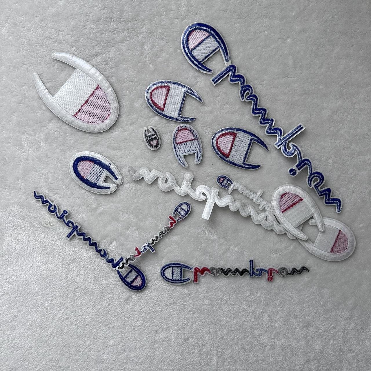 Bundle of 13 champion patches These patches are for... - Depop