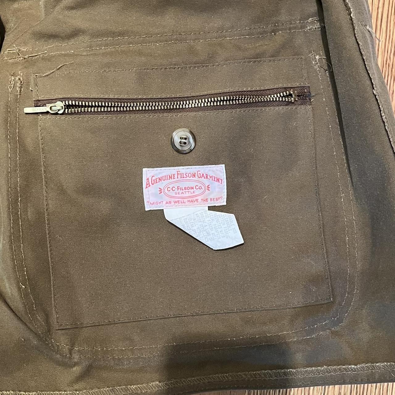 Filson jacket Hunting jacket Waxed canvas Brand... - Depop