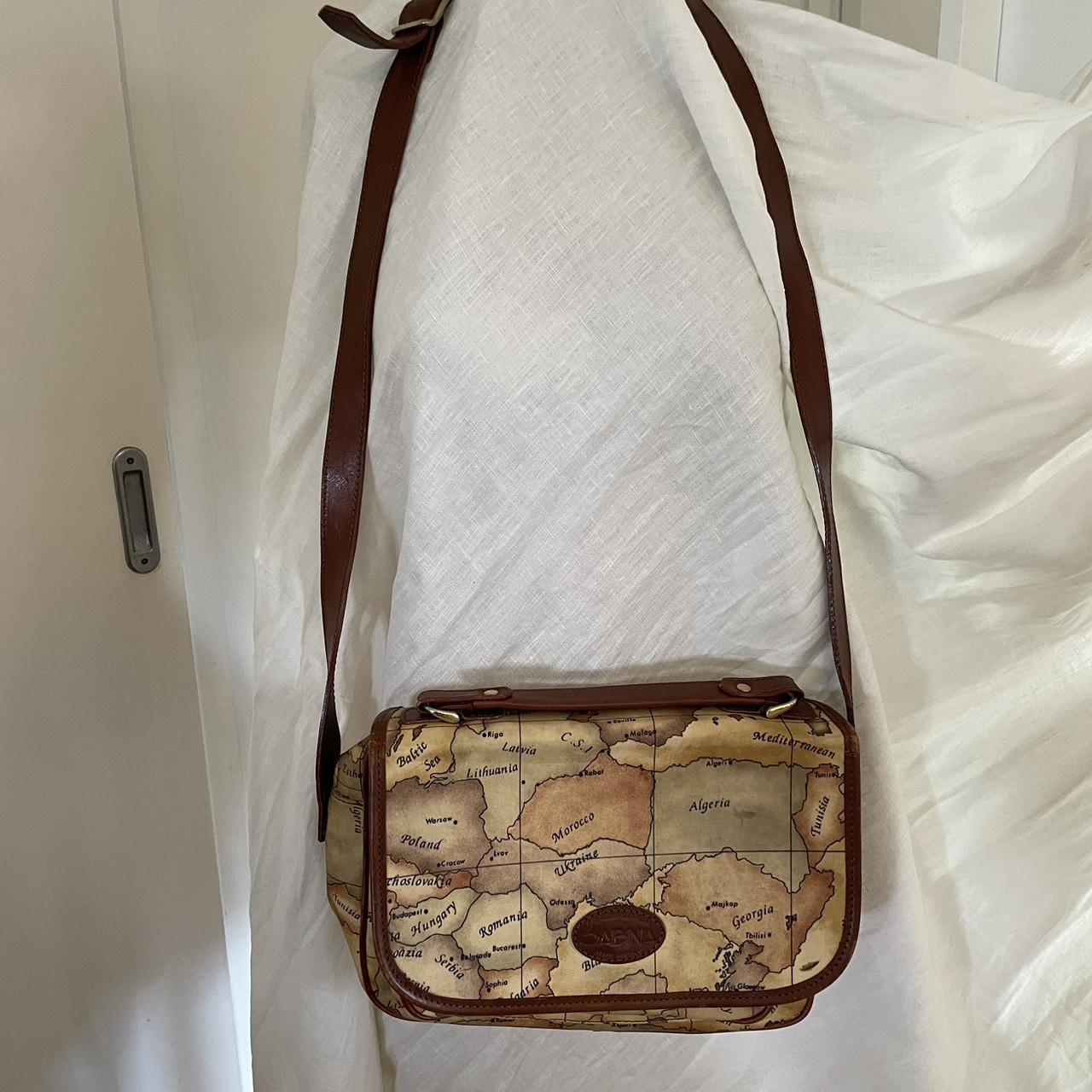 Vintage Italian World Map Bag #gucci #dolcegabbana... - Depop