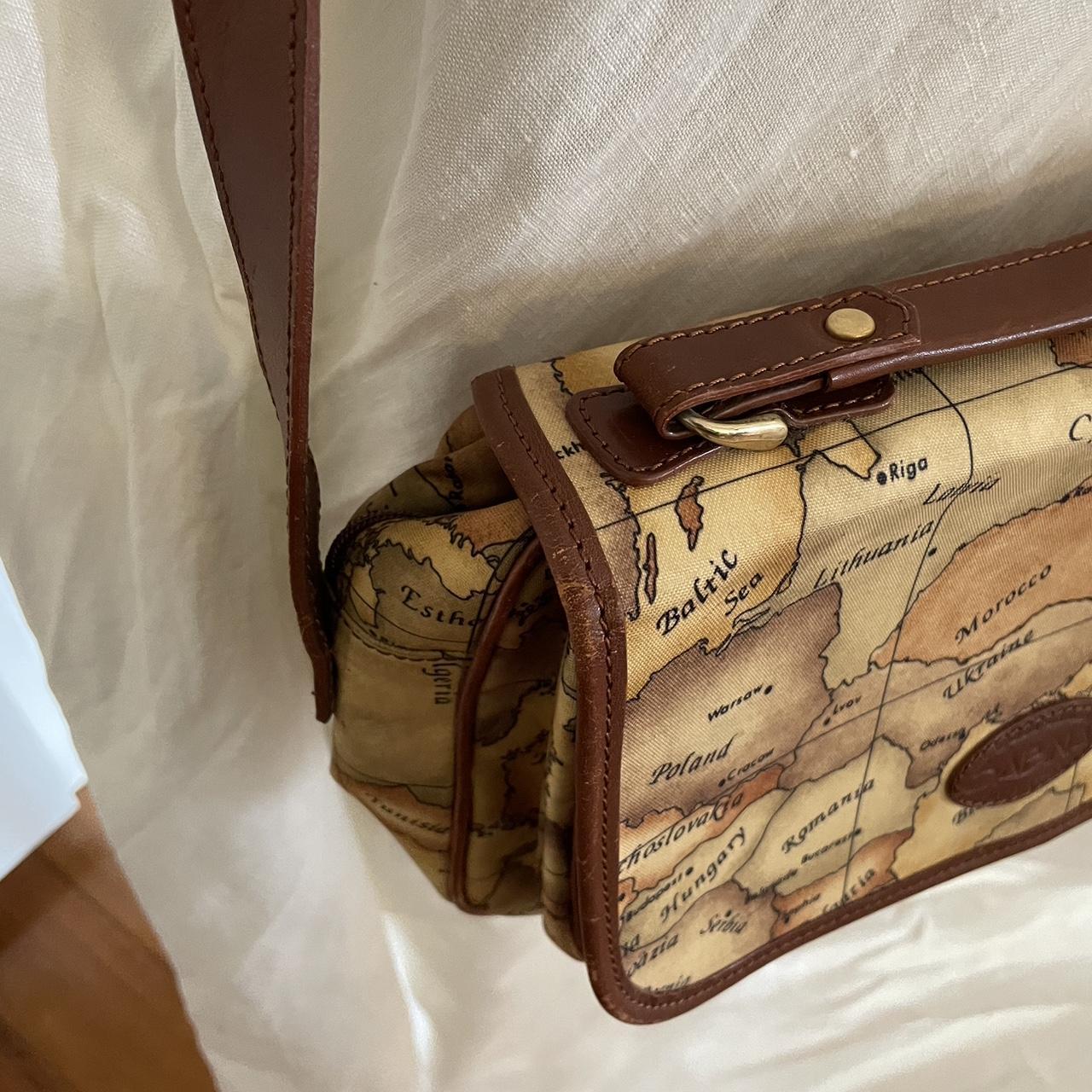 Vintage Italian World Map Bag #gucci #dolcegabbana... - Depop