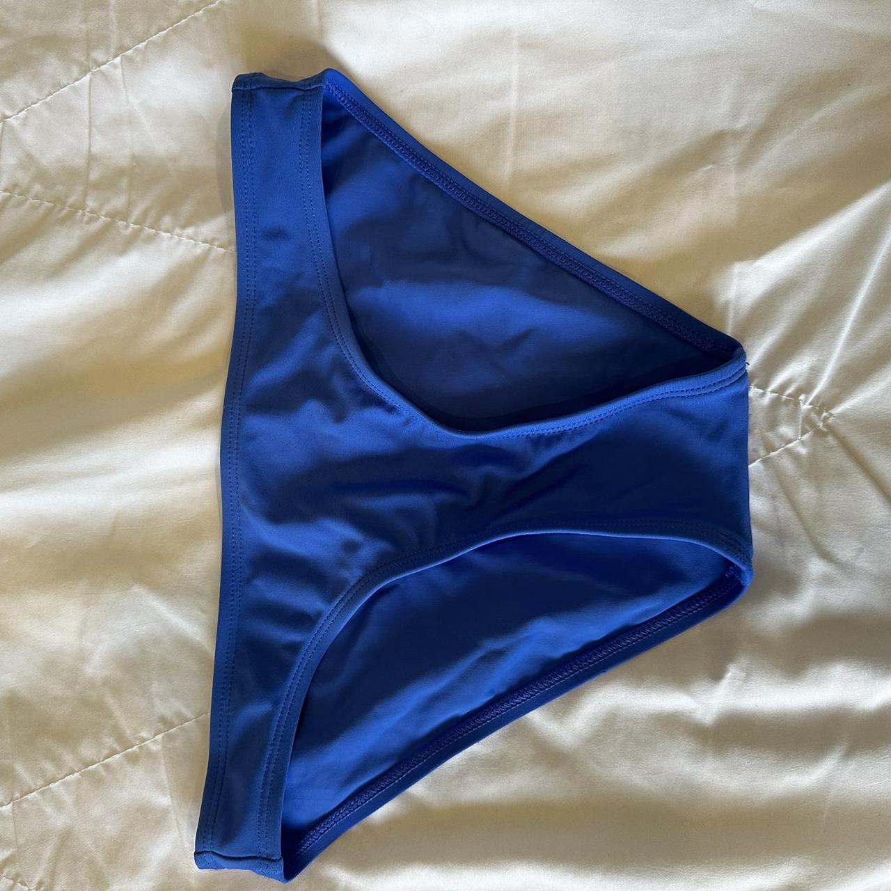electric blue swim suit • size xs • target brand •... - Depop