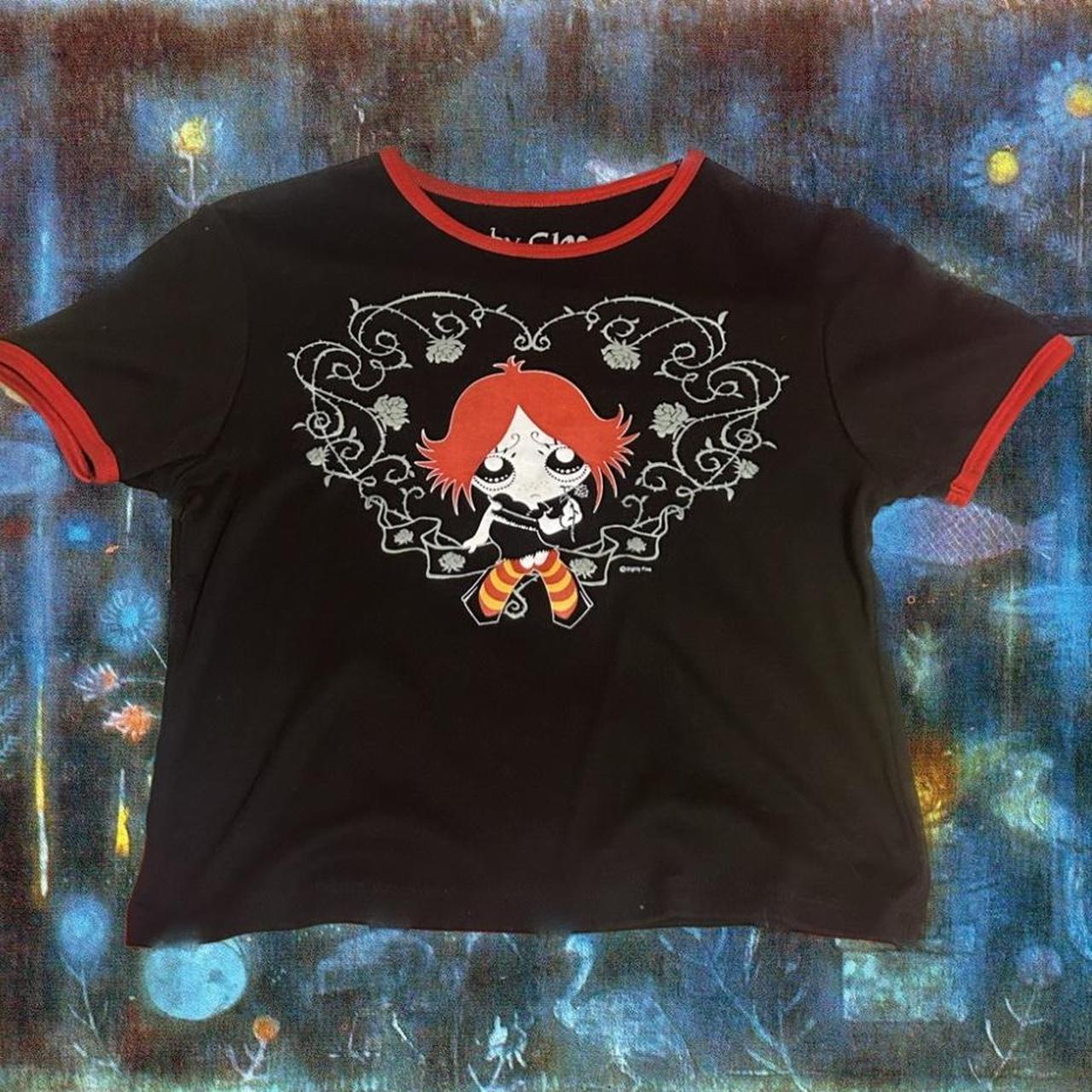Ruby Gloom baseball tee size small ☆waist... - Depop