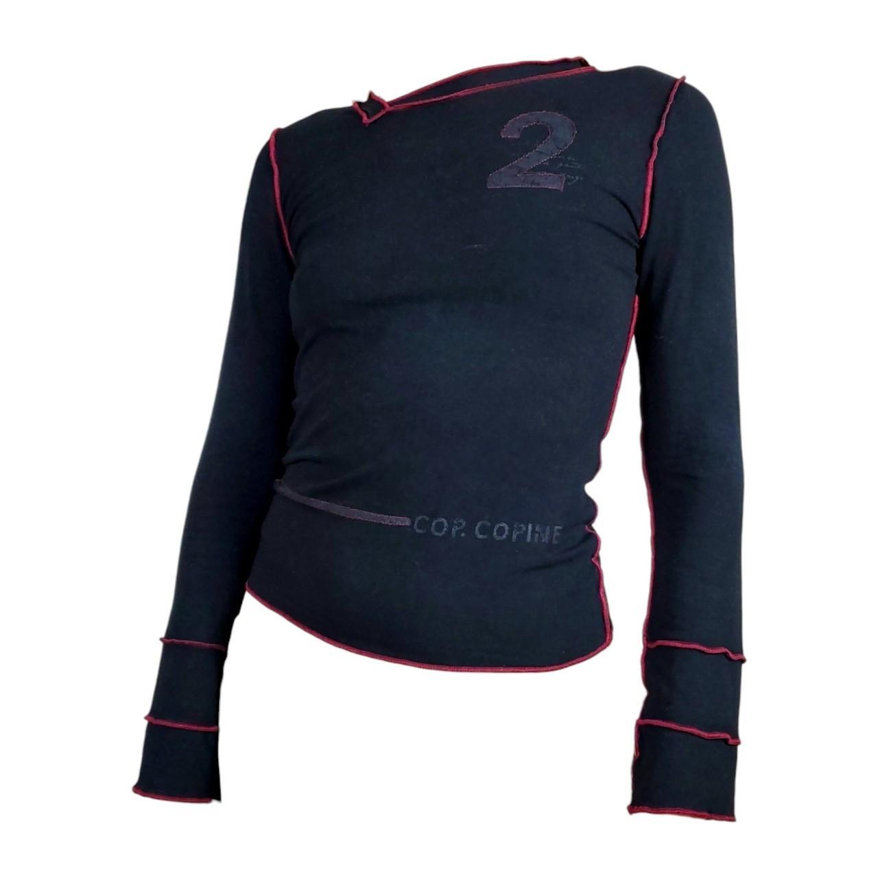 Rare vintage Y2k cop copine cyber grunge longsleeve... - Depop