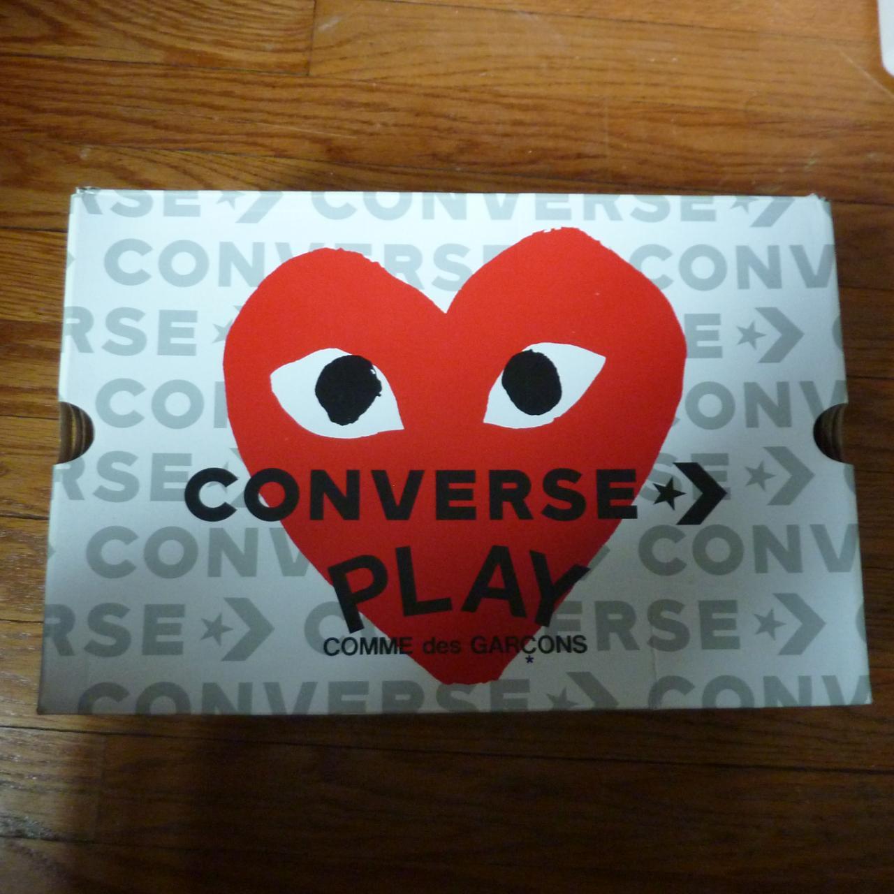 CDG x Converse High tops - Depop
