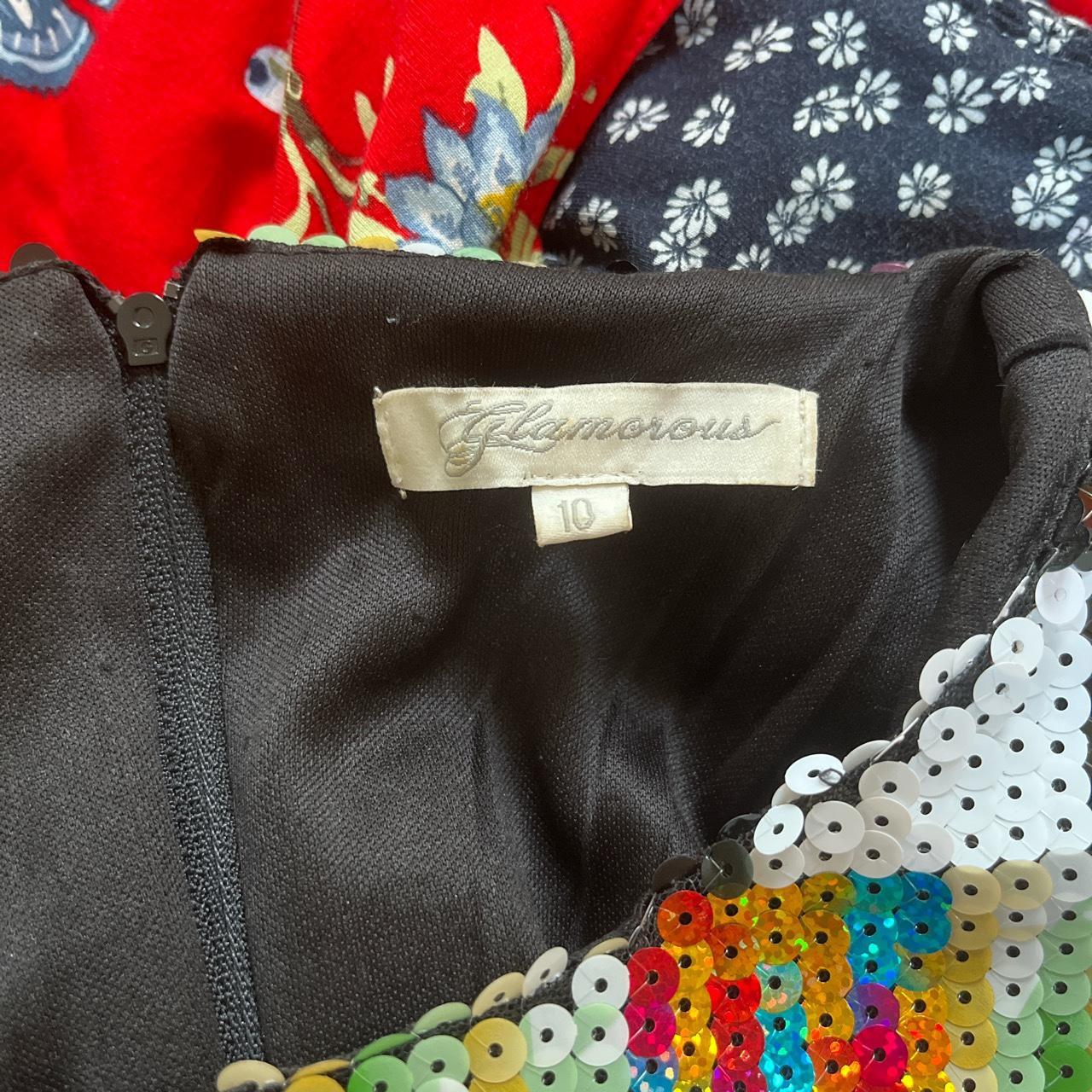 Killer sequined sparkly Glamorous brand dress. 10 on... - Depop