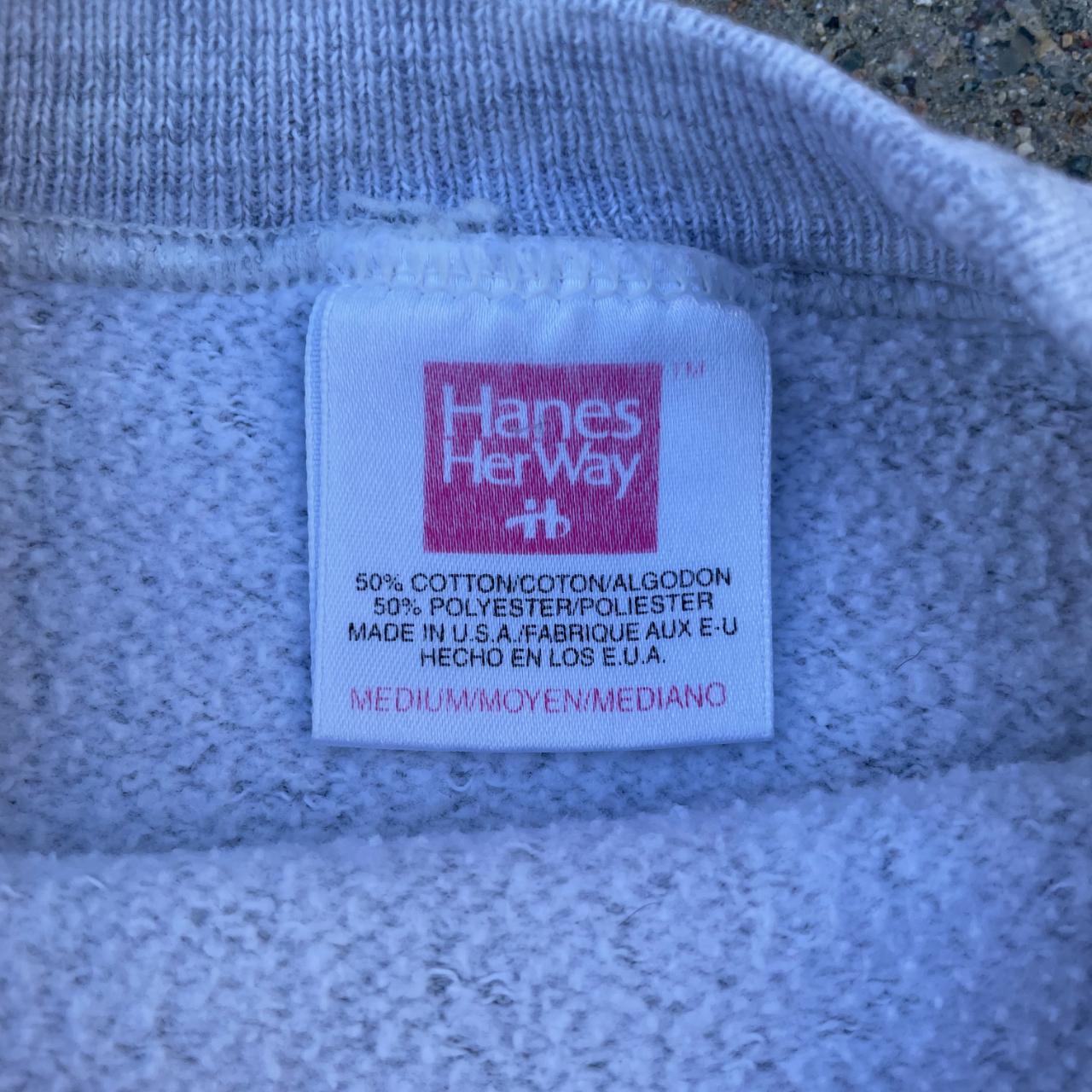 Vintage 80s Grey Raglan Blank Crewneck Sweatshirt -... - Depop