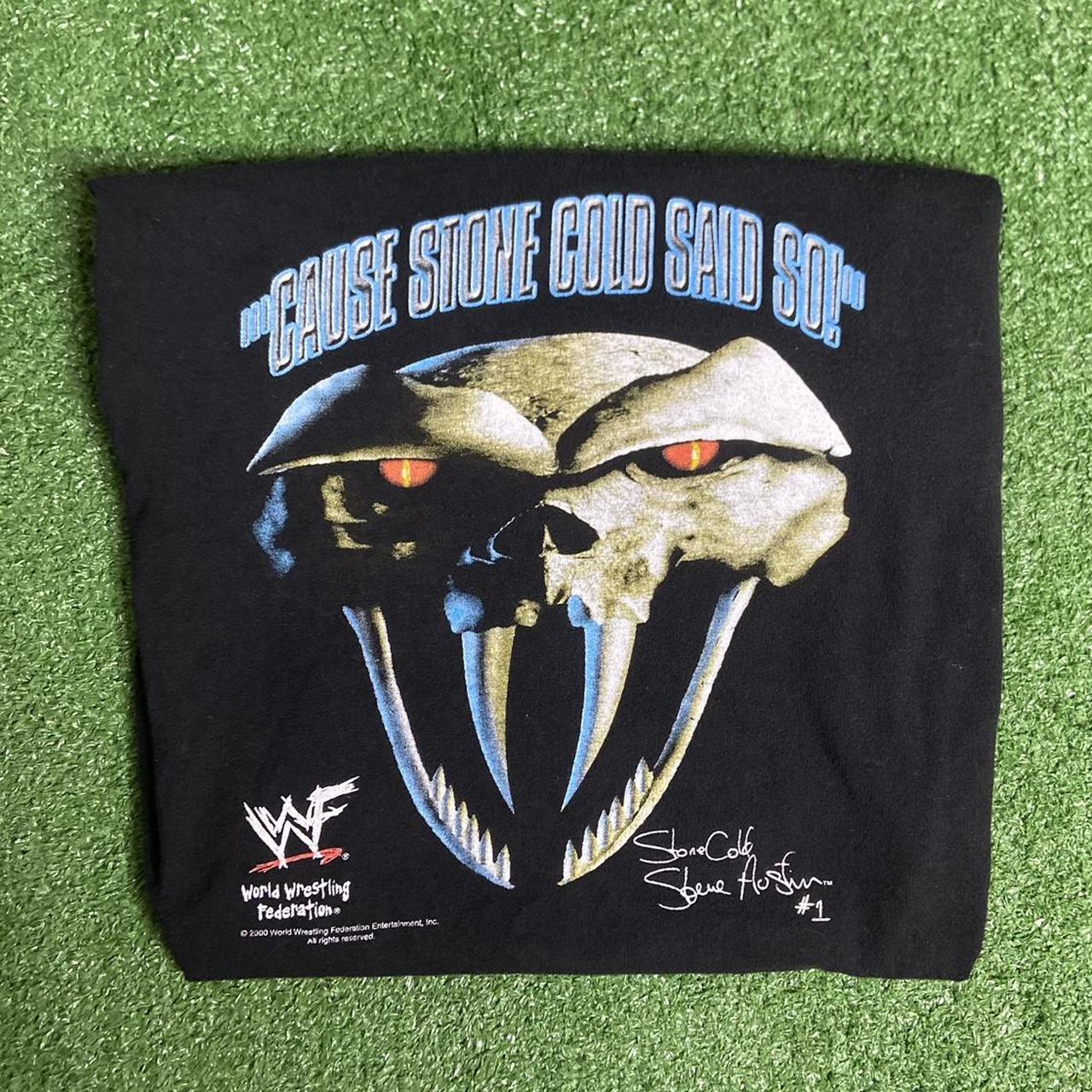 Vintage Stone Cold Steve Austin shirt (Youth... - Depop