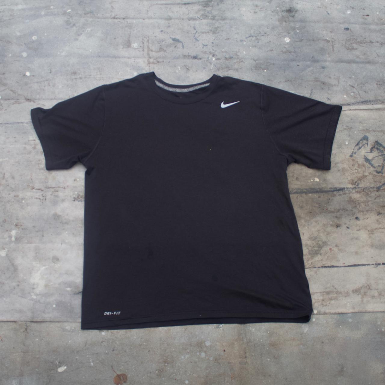 Essential Nike Drifit Black Workout Shirt Size... | Depop