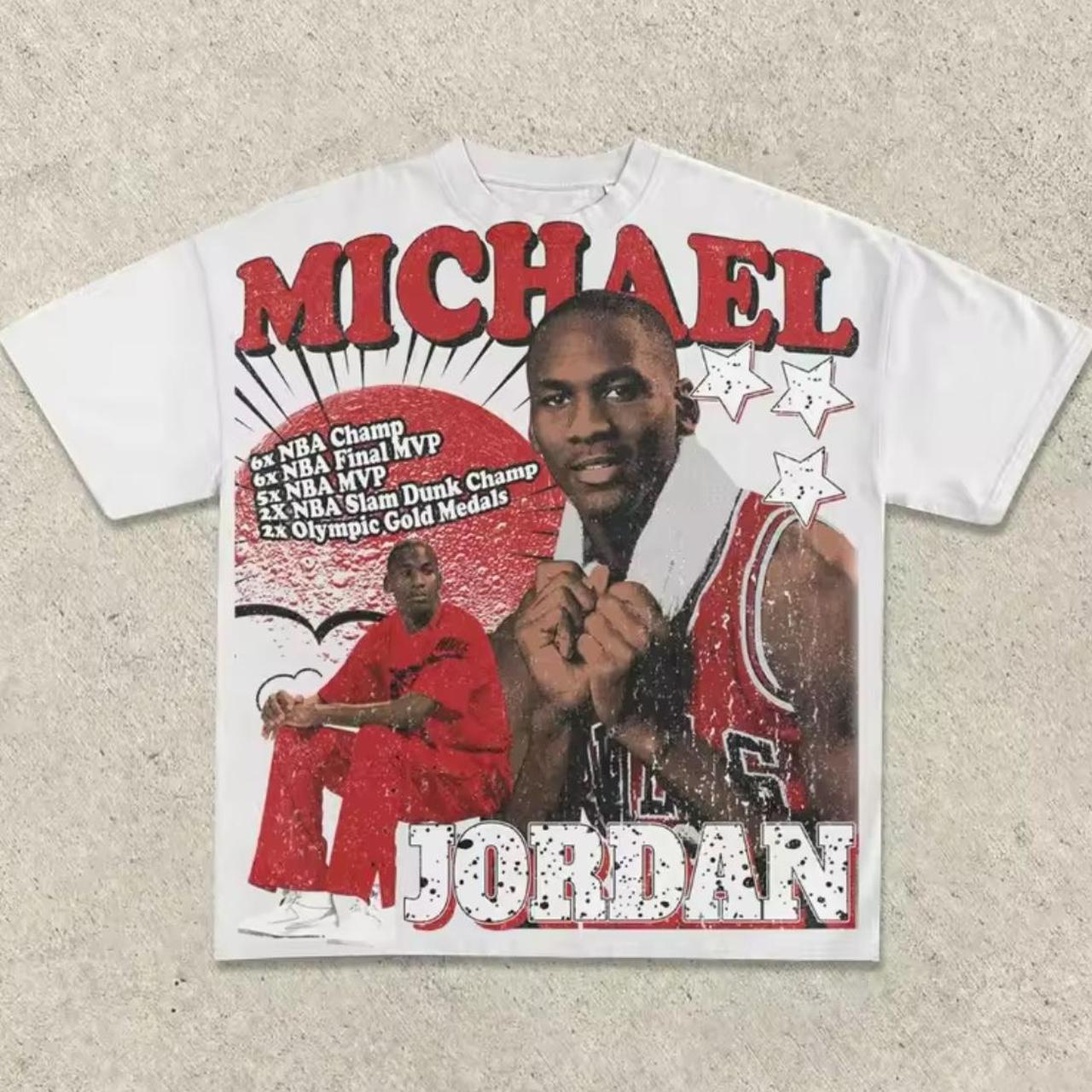 Vintage Michael Jordan T-shirt for sale more... - Depop