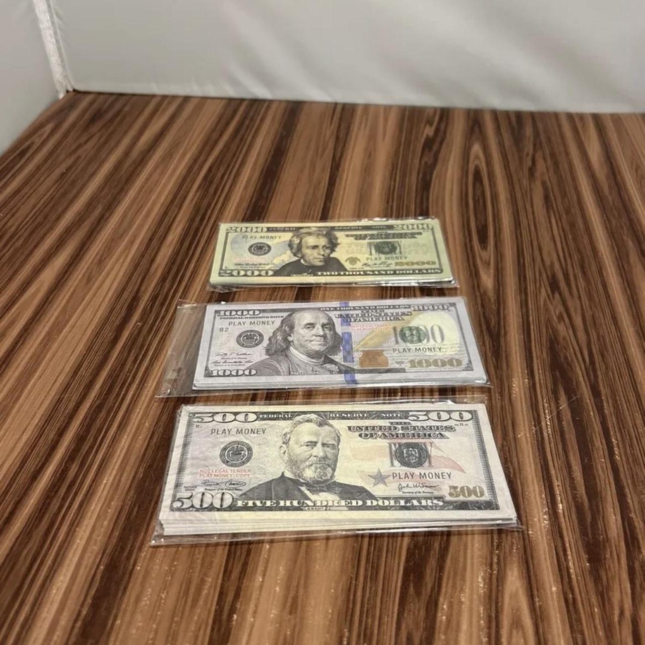 "PLAY MONEY" KIDS CASH Paper "COPY" Dollar Bills... - Depop