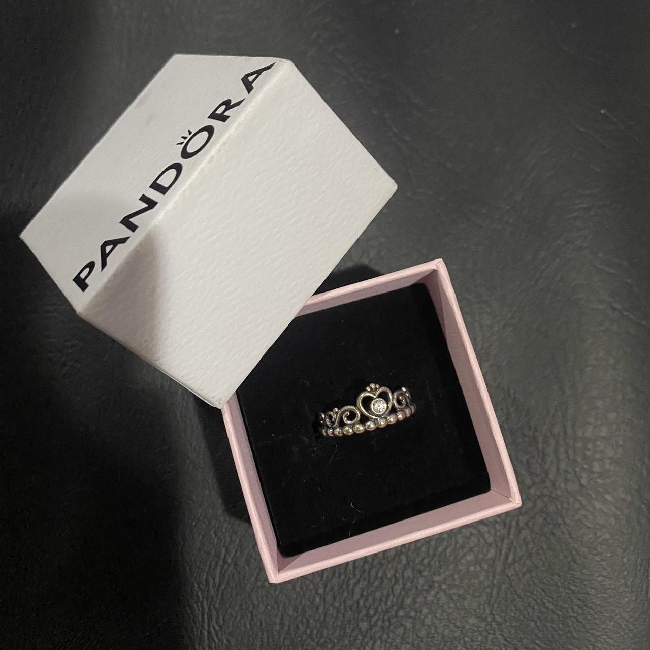 Silver ring slightly discoloured over time hardly... - Depop