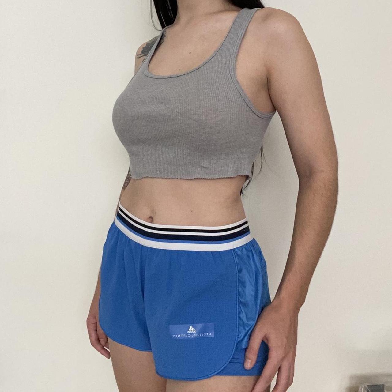 hanes grey cut off tank top/crop top size S free... - Depop