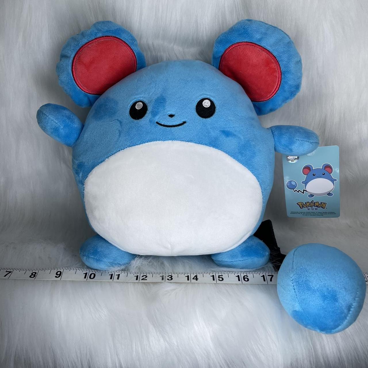 Cute monster Kawaii Marill Plush *Please look over... - Depop