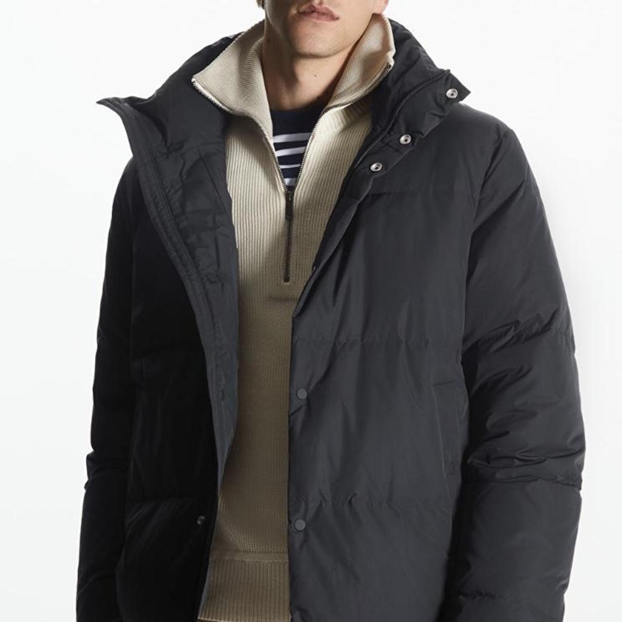 COS Men's Black Jacket | Depop