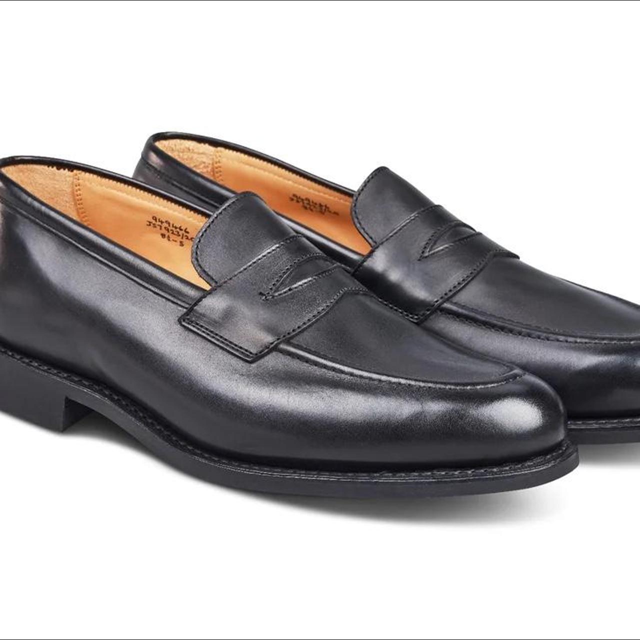 TRICKER’S - JERMYN STREET PENNY LOAFER - BLACK... | Depop
