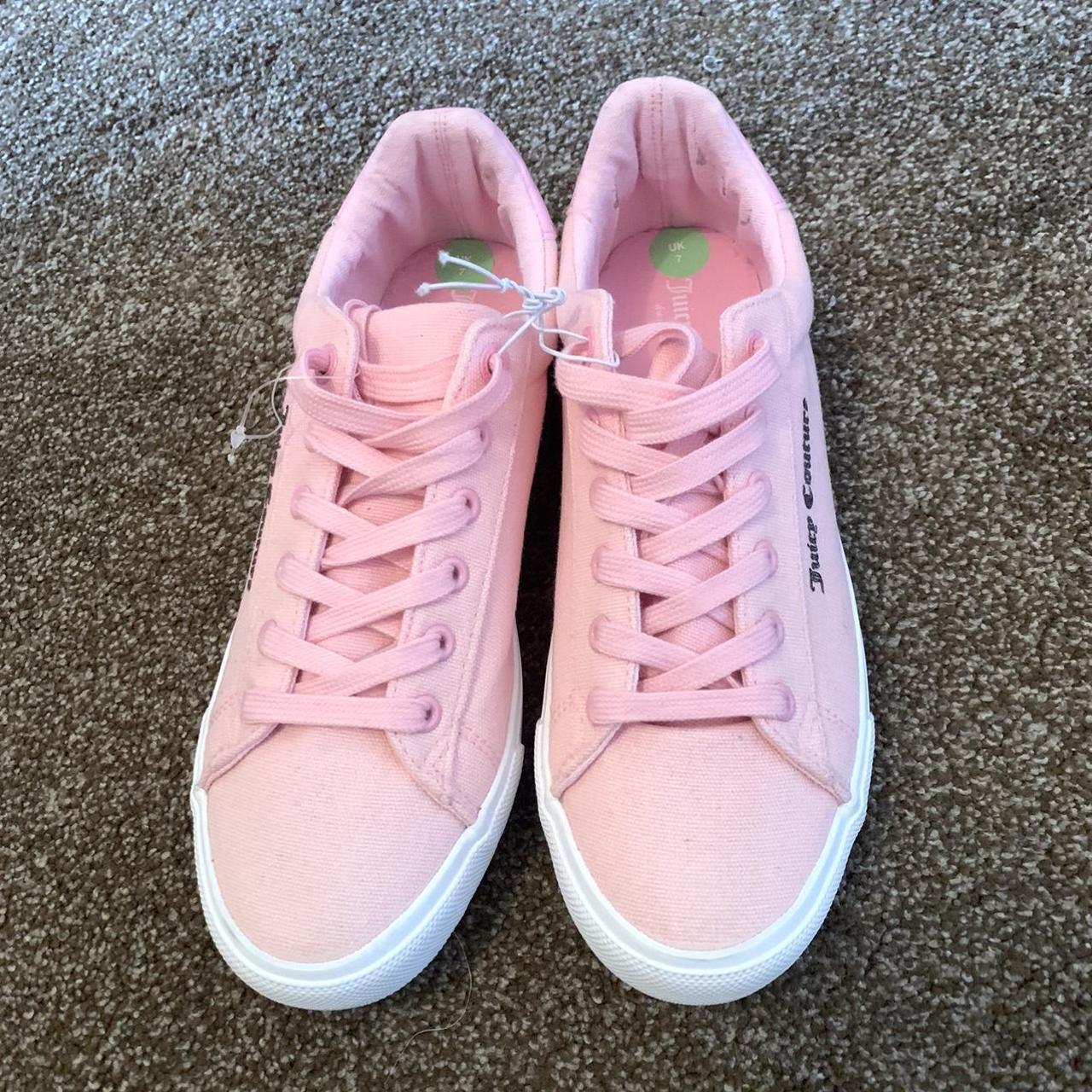 Juicy couture pink trainers new size 7 - Depop