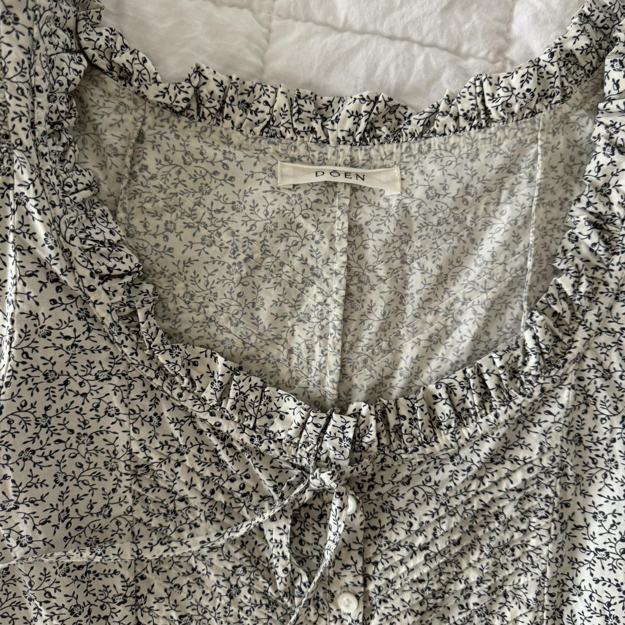 Doen Mini Corset Dress in Light Blue. Stunning dress... - Depop