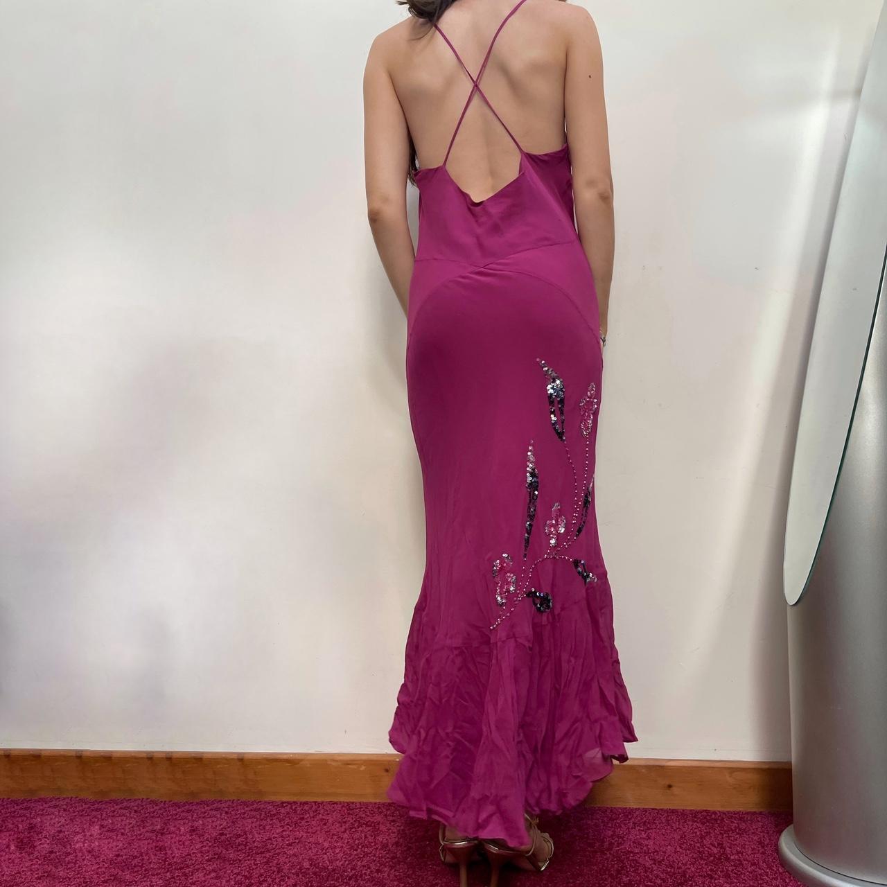 Insane vintage 00s evening dress Size 14 (Shown... - Depop