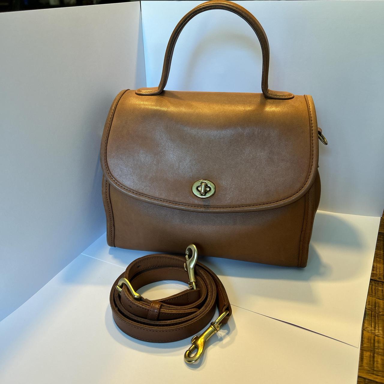 Vintage Coach Manor Bag 9977 Removable strap... - Depop