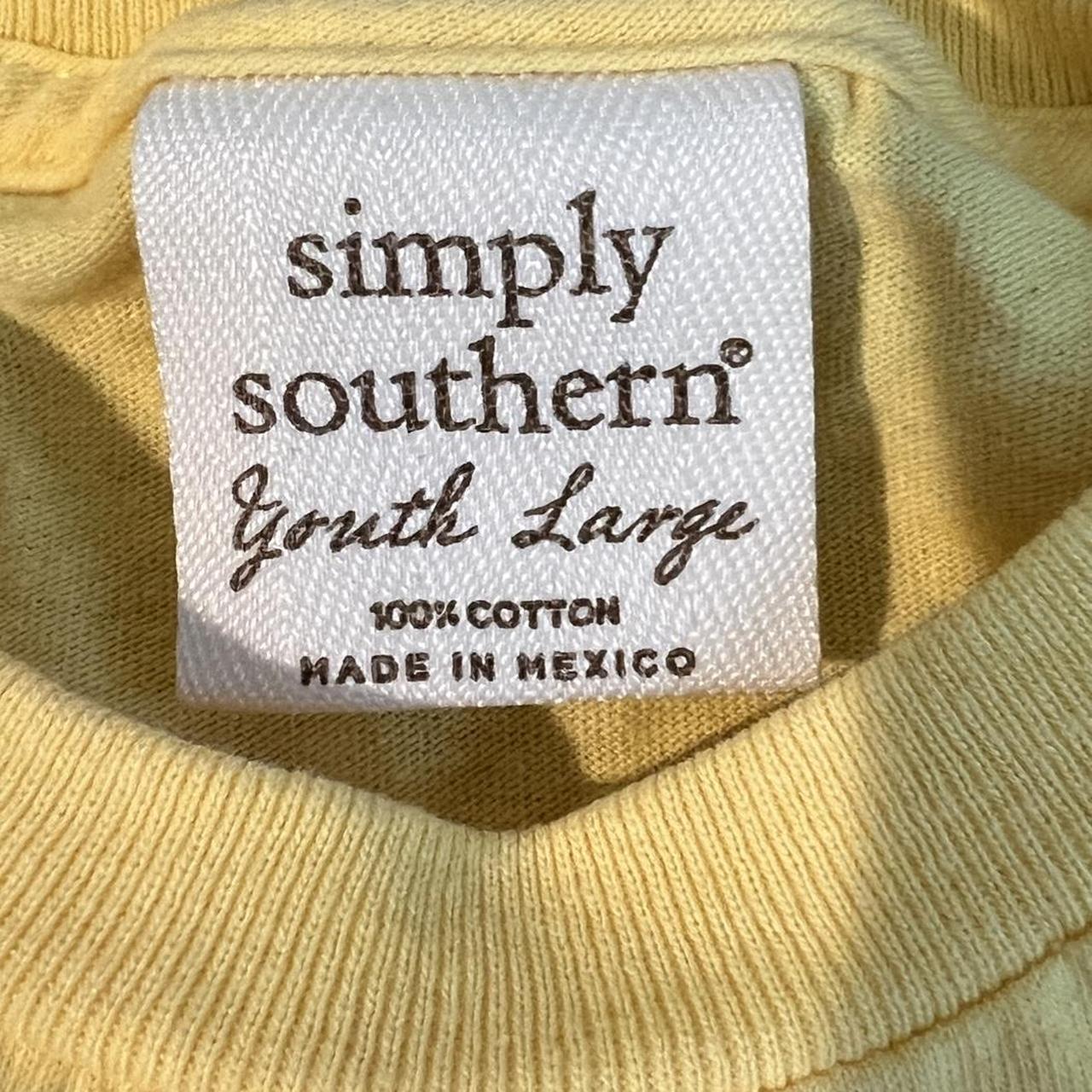 Yellow Simply Southern Collection Easter bunny... | Depop