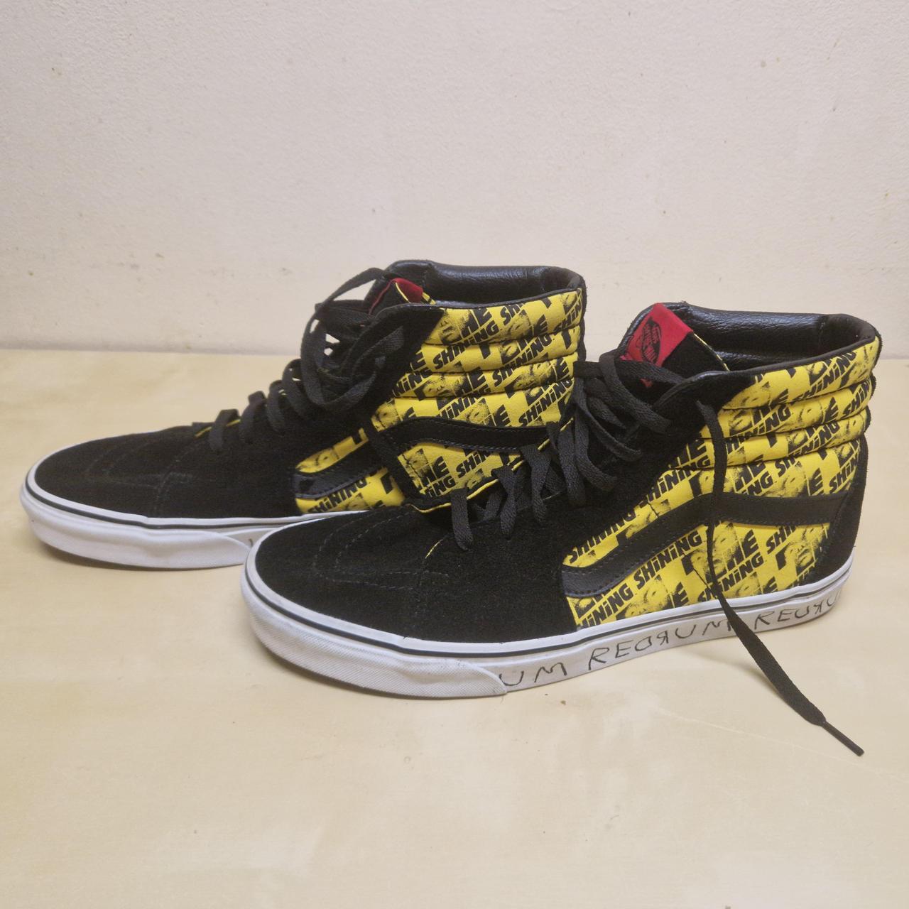 Vans x House of Horror The Shining RedRum SK8 Hi... - Depop