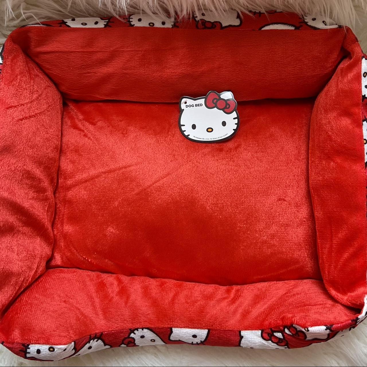 super cute hello kitty pet dog bed ໒꒰ྀིᵔ ᵕ ᵔ ꒱ྀི১ ... - Depop
