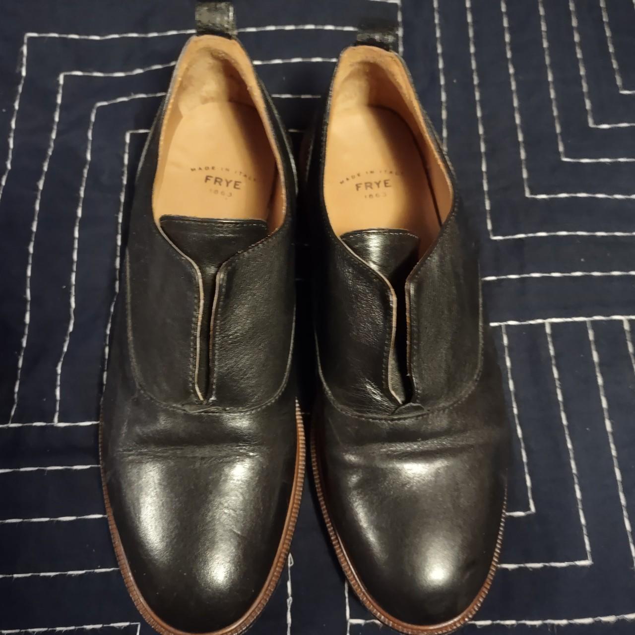Frye Annie Oxford made in Italy Size 5.5, good shape. - Depop