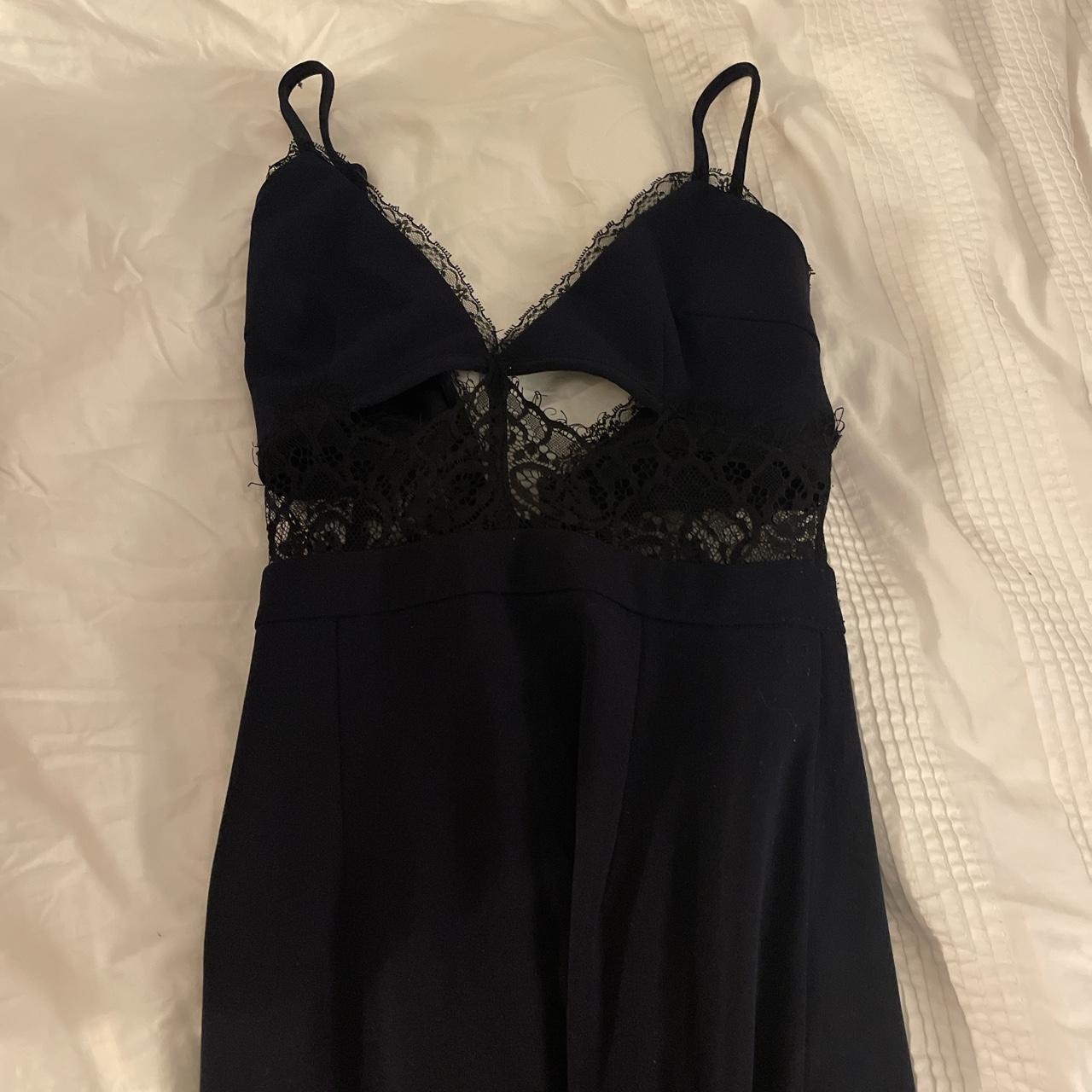 The MOST stunning Missguided Black Lace Midi Dress.... - Depop