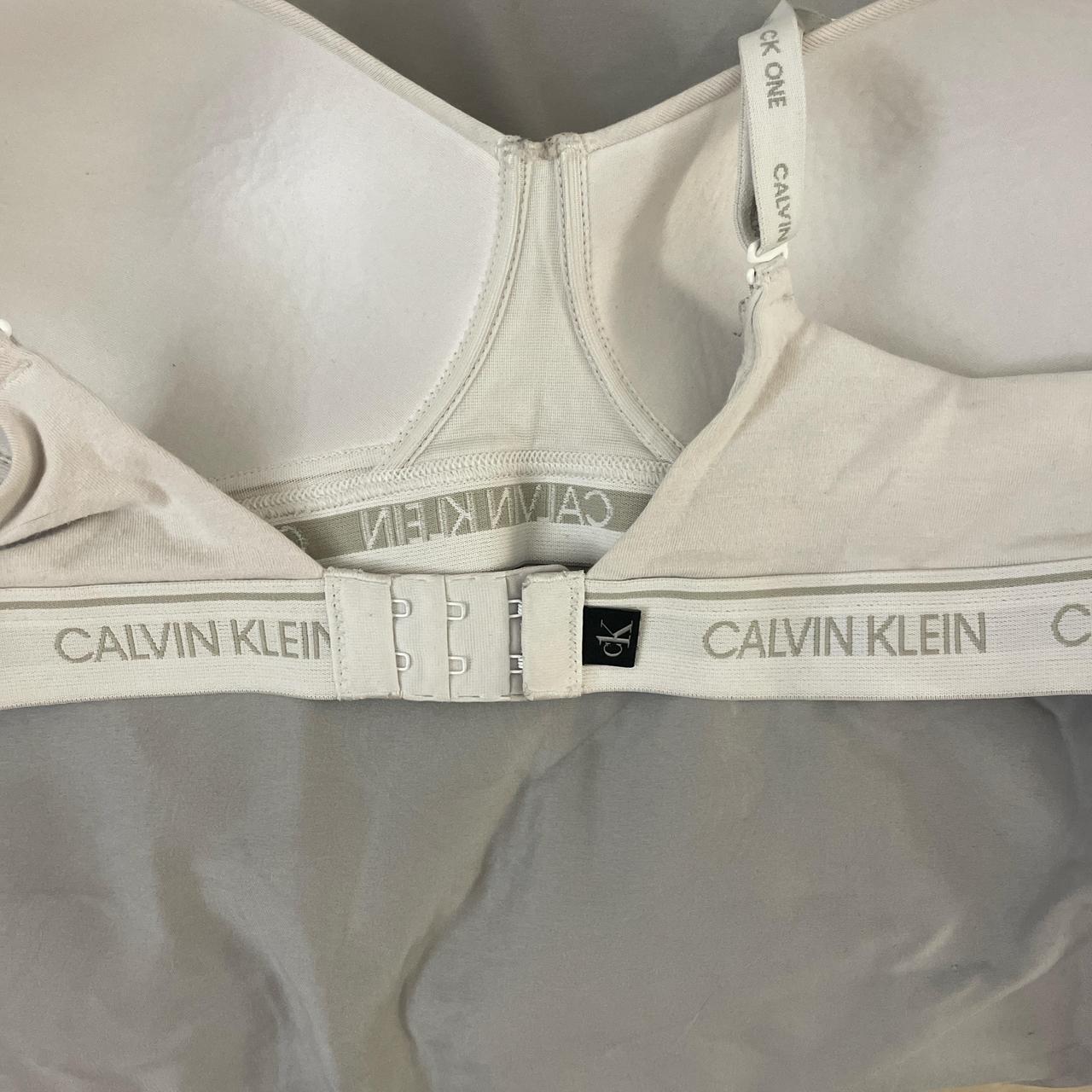 Authentic Calvin Klein CK One Bralette Size: M - 32D - Depop
