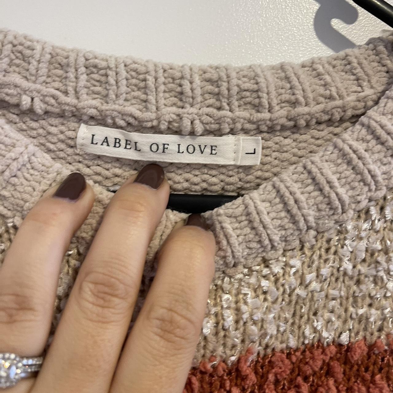 Thick jumper Size L Brand new Label of Love brand... - Depop