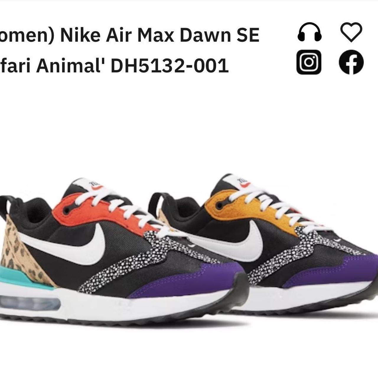 (Women) Nike Air Max Dawn SE 'Safari Animal' Nike... - Depop