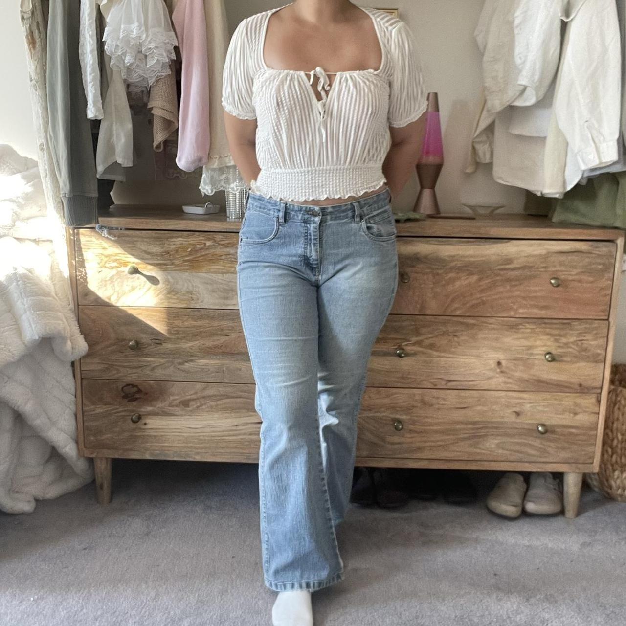 SHEER UO BLOUSE lovely crinkled material, is sheer,... | Depop