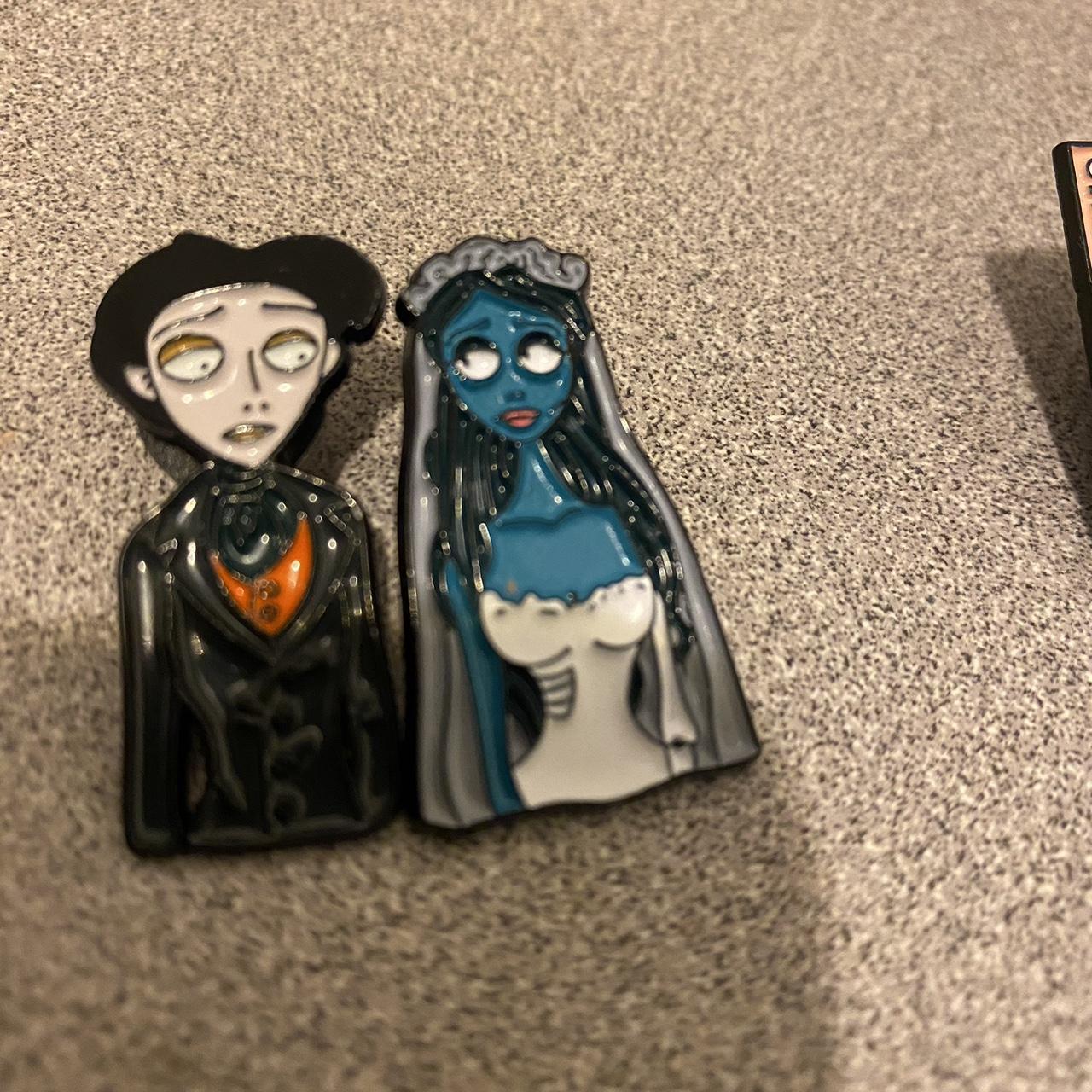 The corpse bride enamel pin set #enamelpins... - Depop