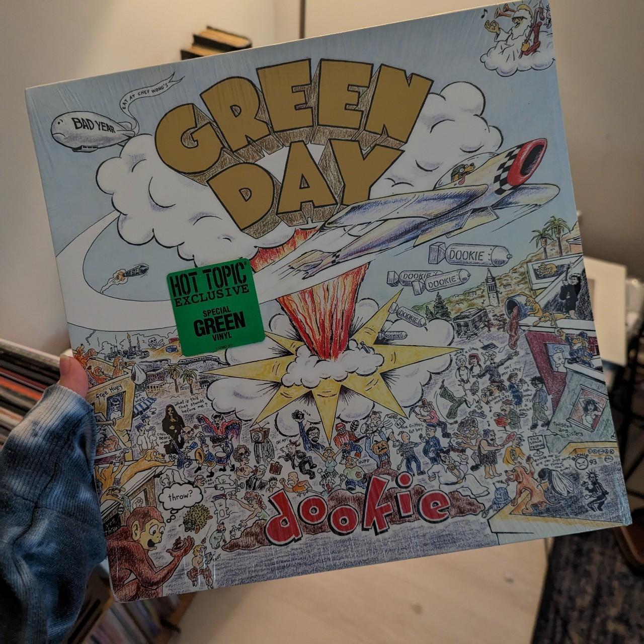 Green Day Dookie Hot Topic Green vinyl, including... - Depop