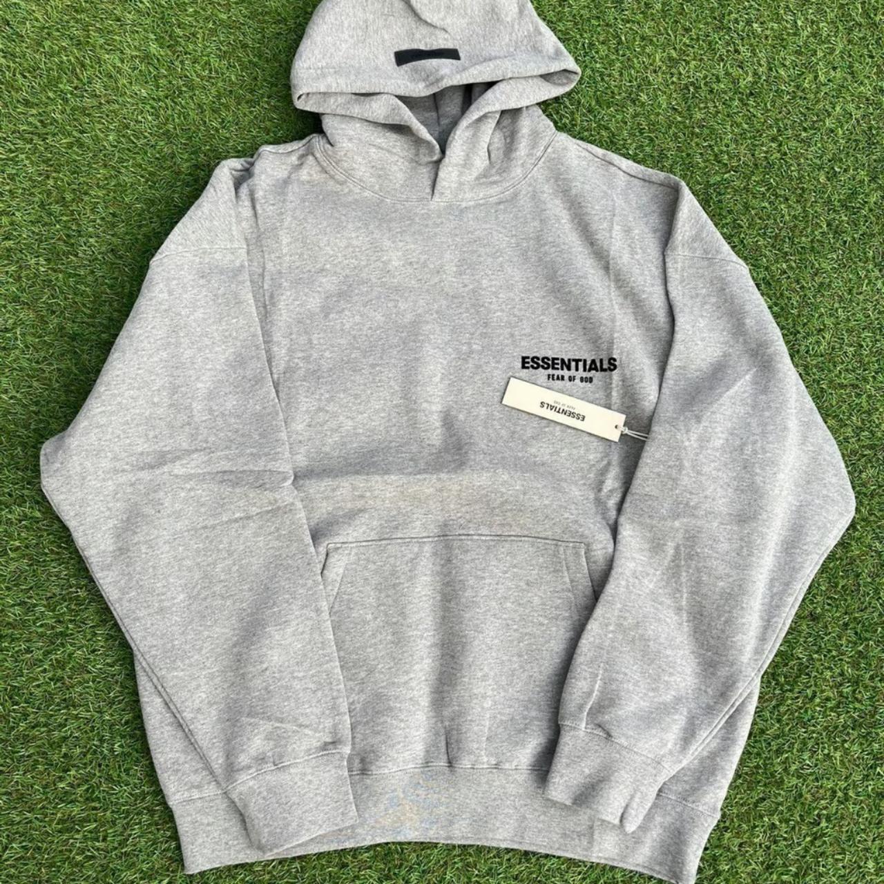 Grey Essentials Hoodie I ship out the same day... | Depop