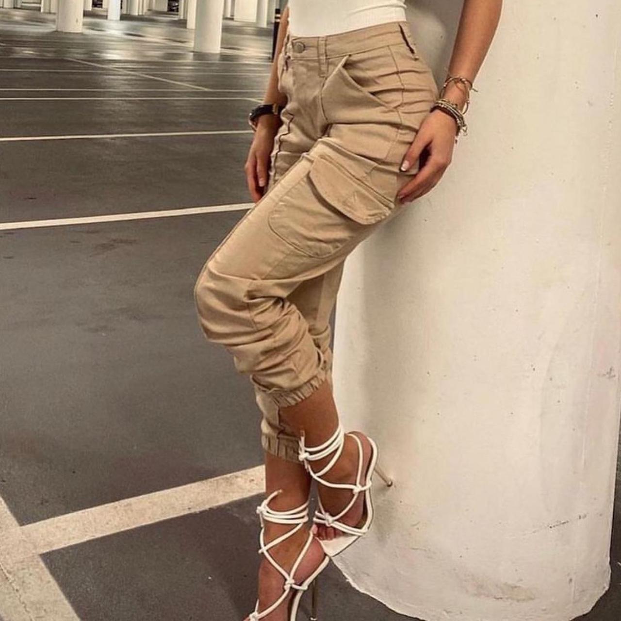 Cargo pants Lasula boutique pants UK 10 - Depop