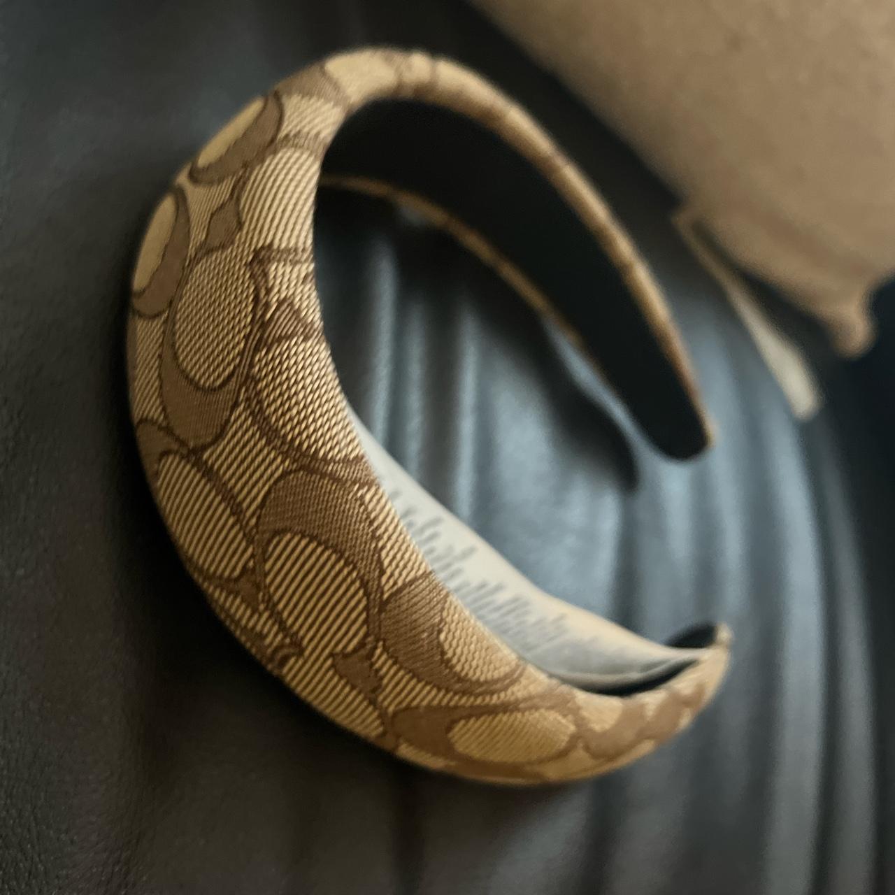 COACH nude monogram print 2022 fabric headband 👱🏽‍♀️👱🏽‍♀️👱🏽‍♀️👱🏽‍♀️ ...