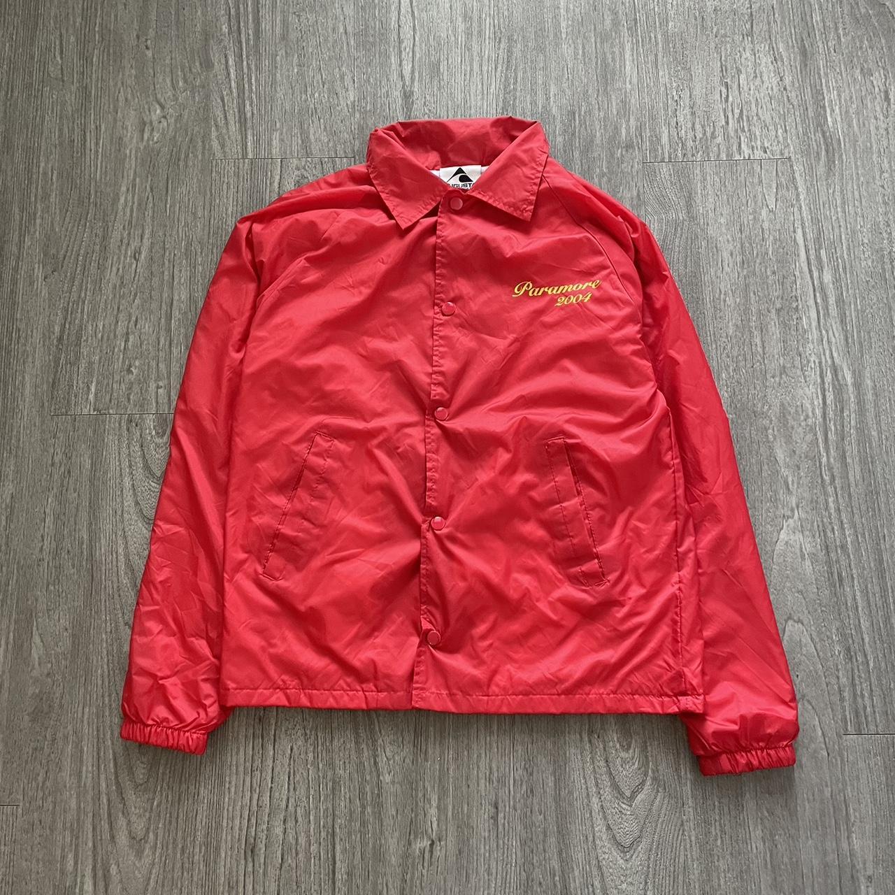 Vintage y2k 2004 paramore windbreaker jacket Men’s... - Depop