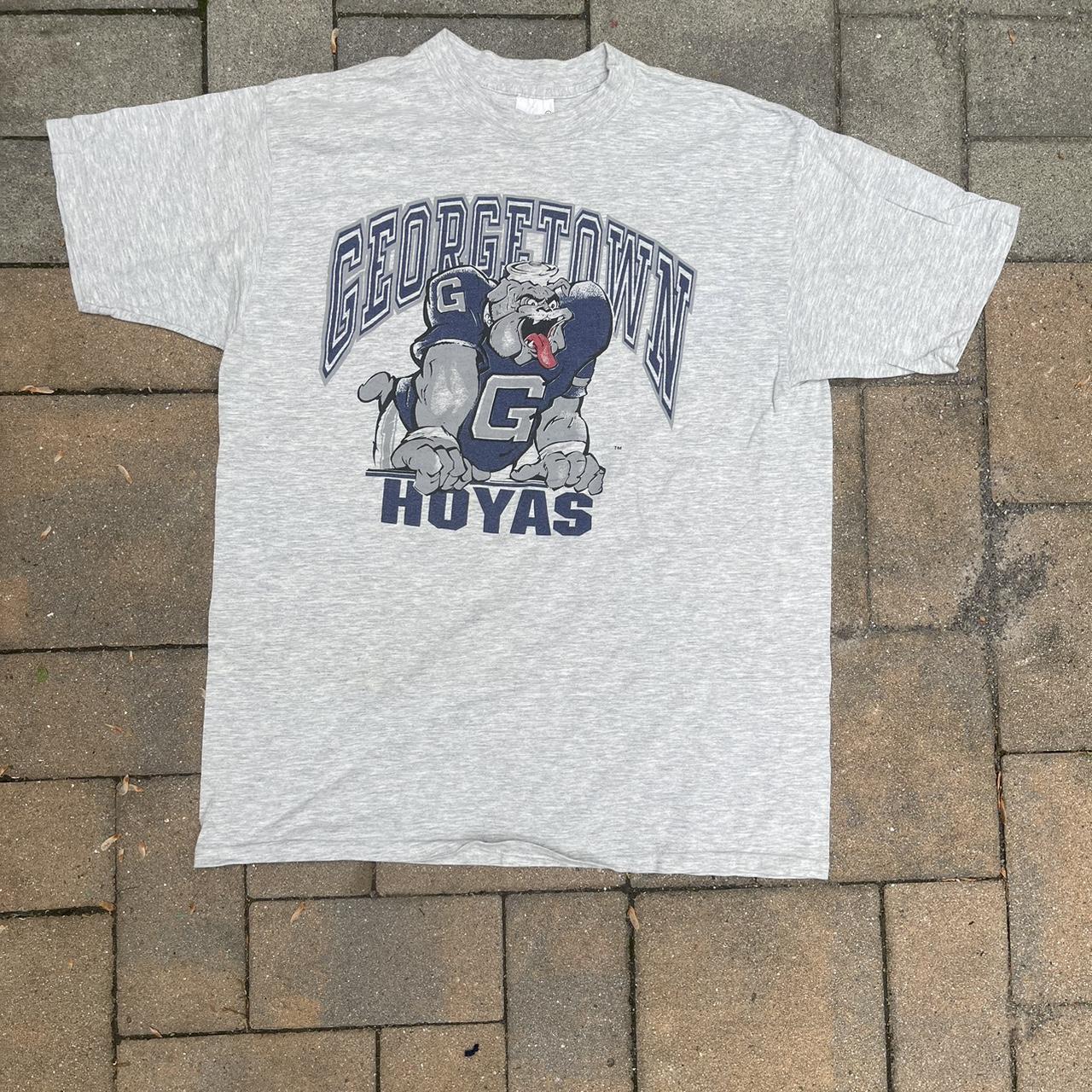 Vintage Georgetown Hoyas Shirt 90s #nike... - Depop